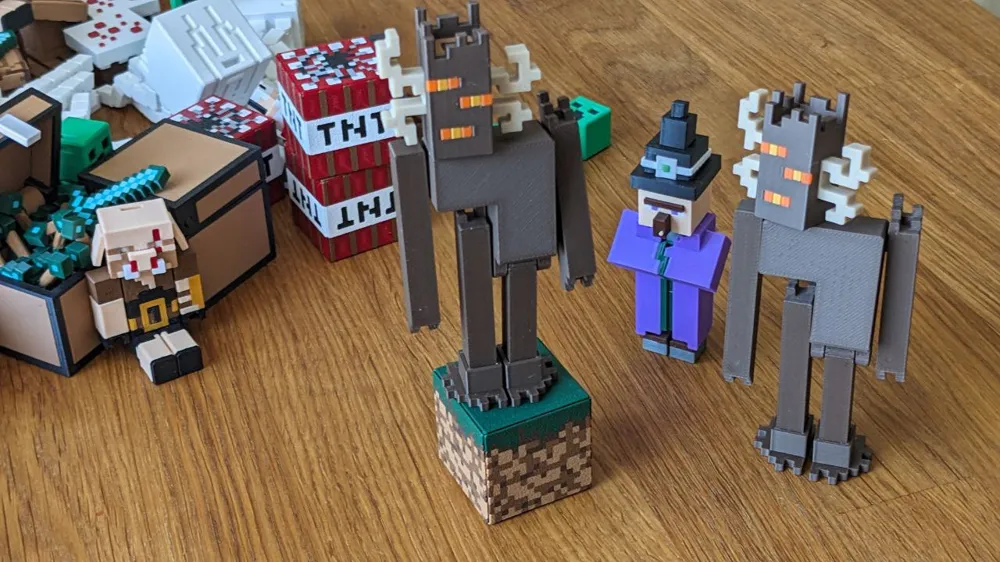 Minecraft Creaking Articulated by kirimba MakerWorld: Download Free 3D ...