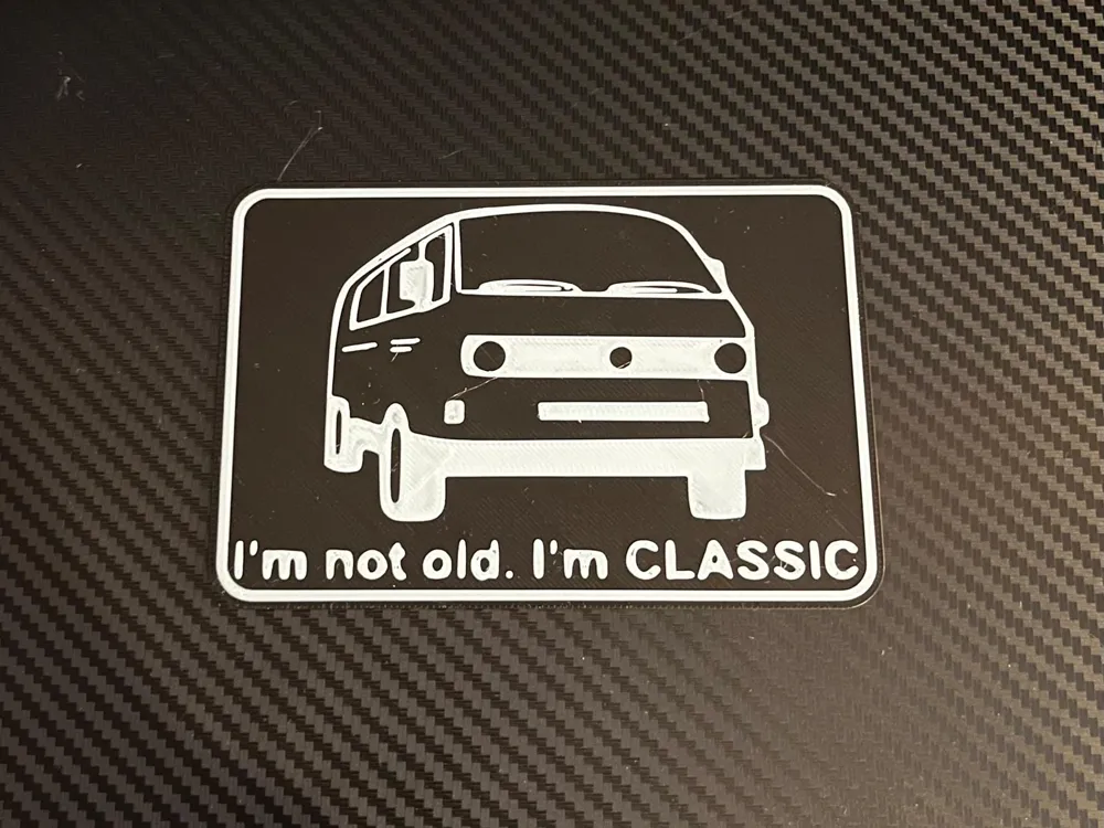 Car Sign - Free 3D Print Model - MakerWorld