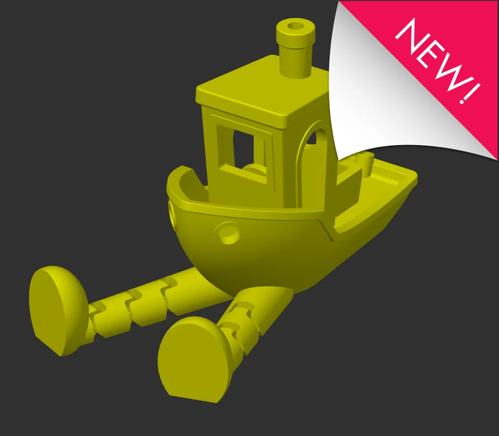 Benchy With Flexi Legs (Flexible) - Free for Limited Time Remixed by ...