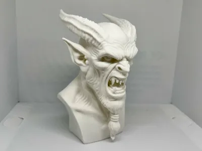 Devil. Bust Krampus by Future 3D MakerWorld: Download Free 3D Models