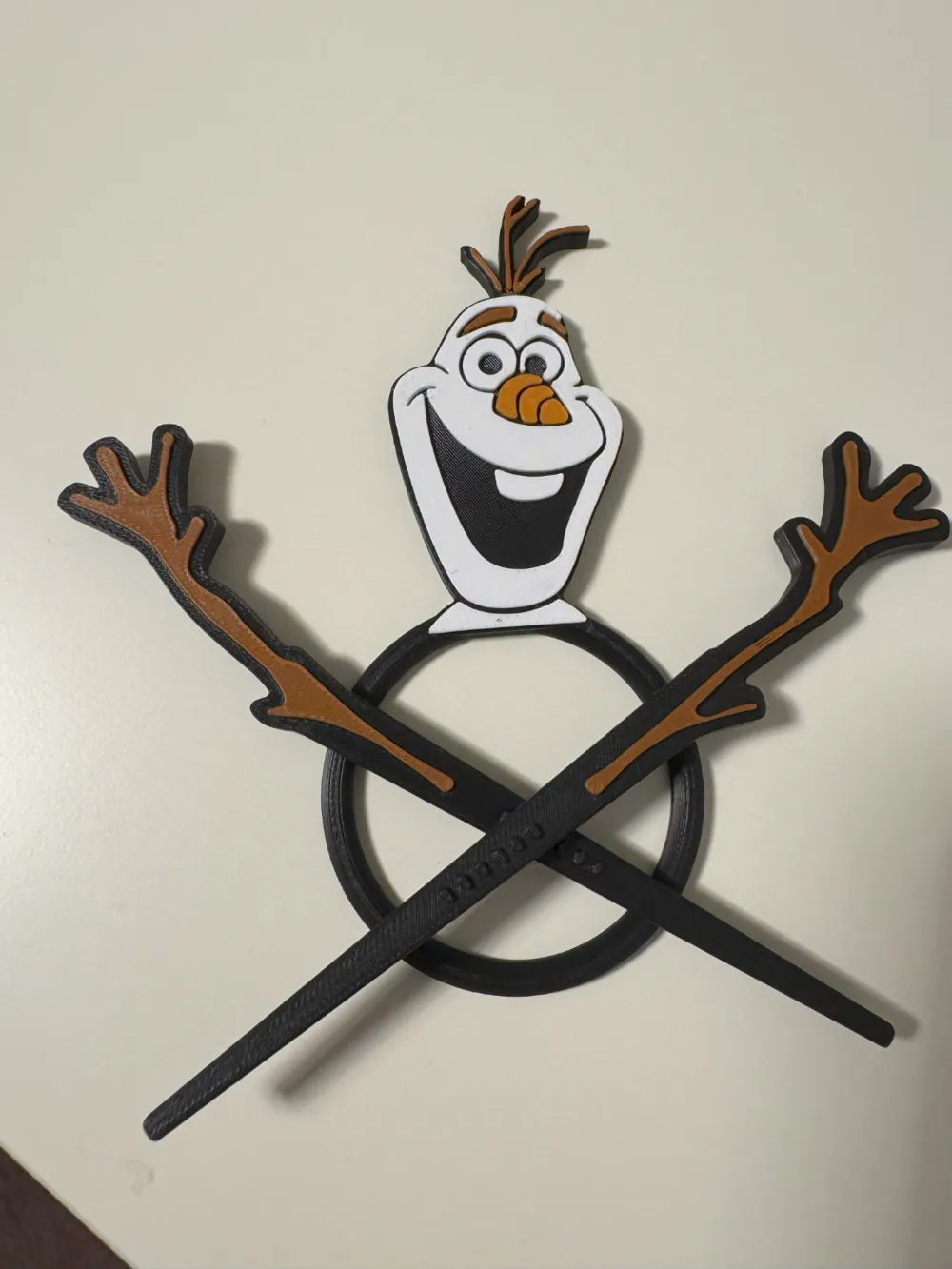 Olaf Hair Pin by Paulies Prints MakerWorld: Download Free 3D Models