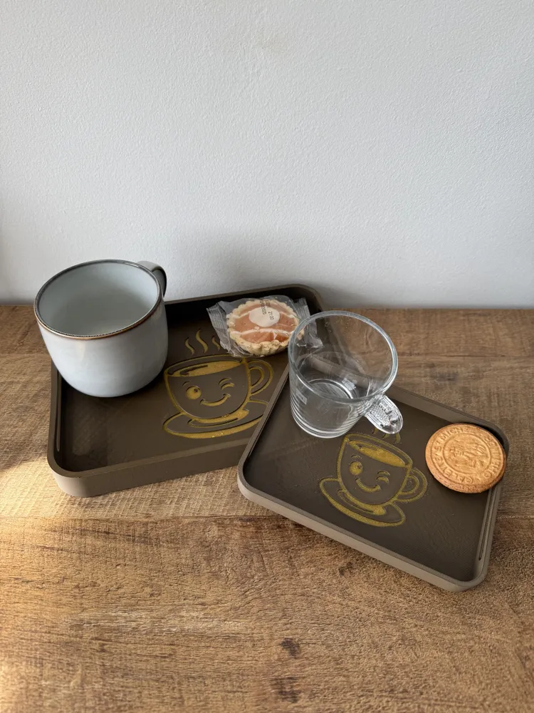 Modern Coffee Tray by Bart - MakerWorld