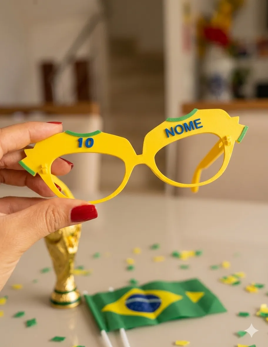 Brazil Glasses 2026 World Cup - World cup 2026 - Free 3D Print Model ...