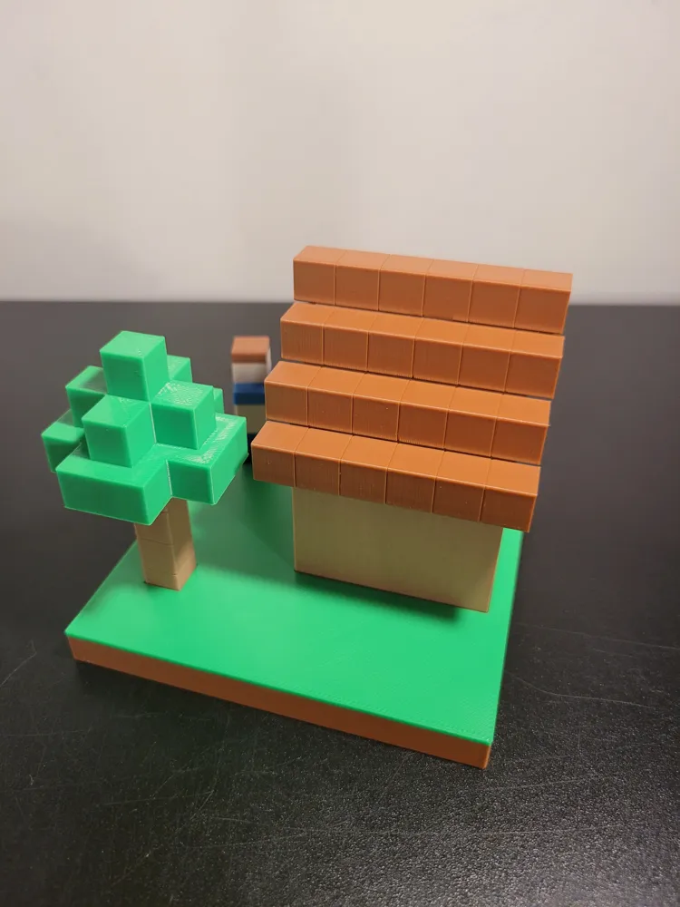 Diorama Minecraft by Filippo02 MakerWorld: Download Free 3D Models