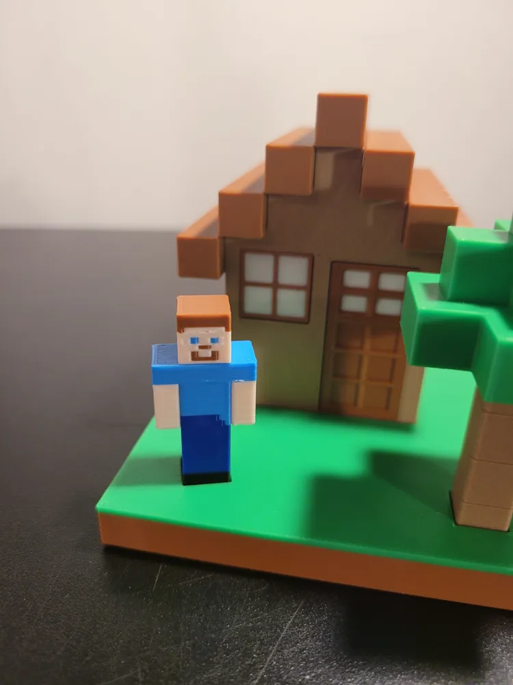 Diorama Minecraft por Filippo02 MakerWorld: Baixe modelos 3D gratuitos