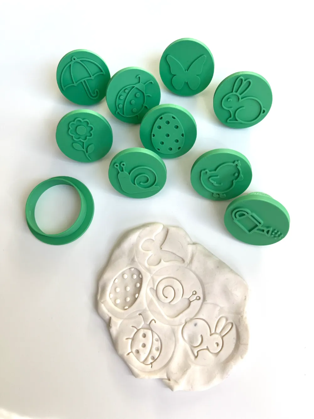 Spring-Themed Playdough Stamp Set and cutter by aurelija.pil MakerWorld ...