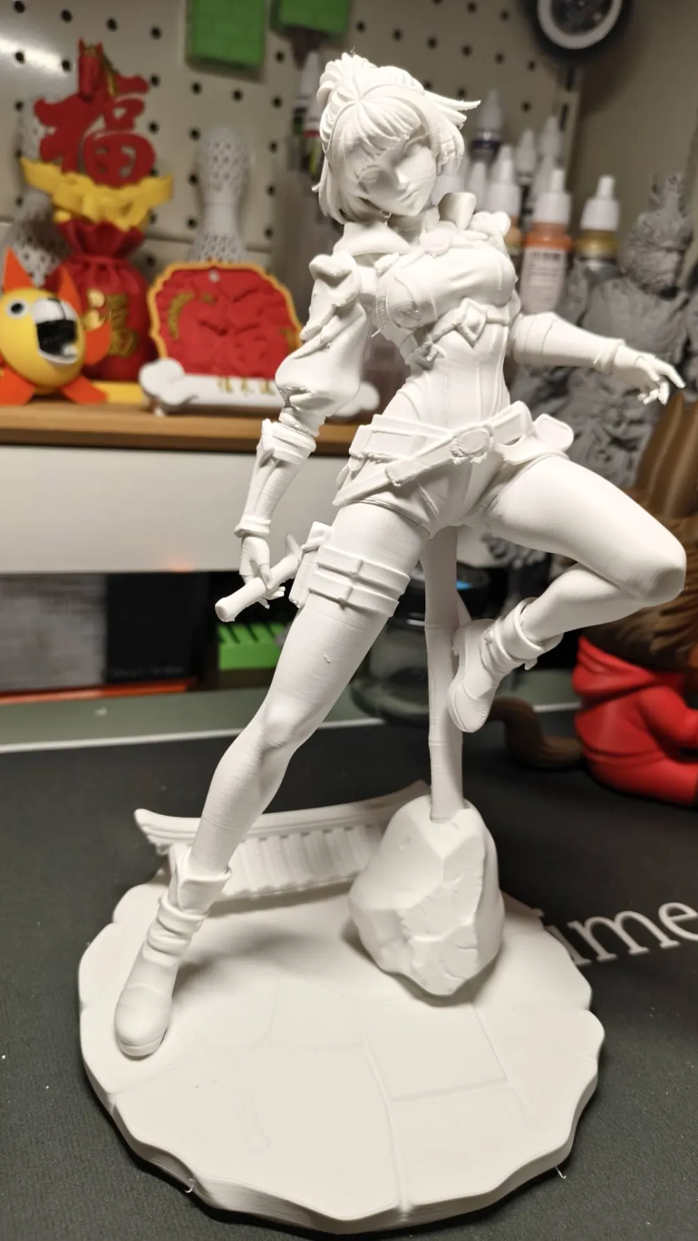 "Rainy Night · Qinglan" Shen Yanqiu Character Model - Disassembled ...