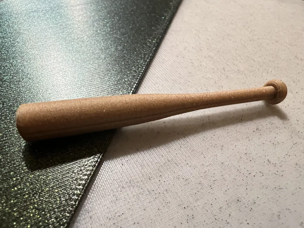 Mini Baseball Bat - Free 3D Print Model - MakerWorld
