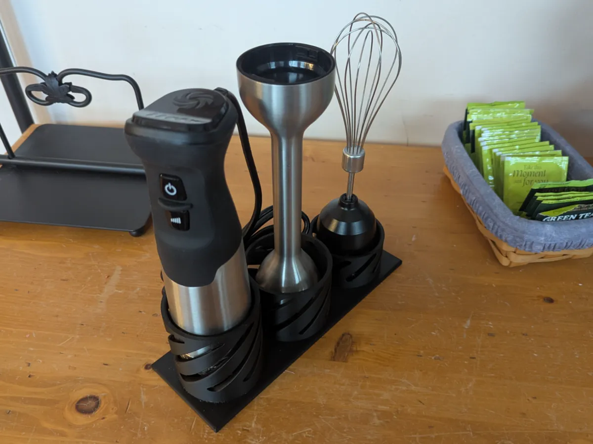 Vitamix Immersion Blender Stand - Free 3D Print Model - MakerWorld
