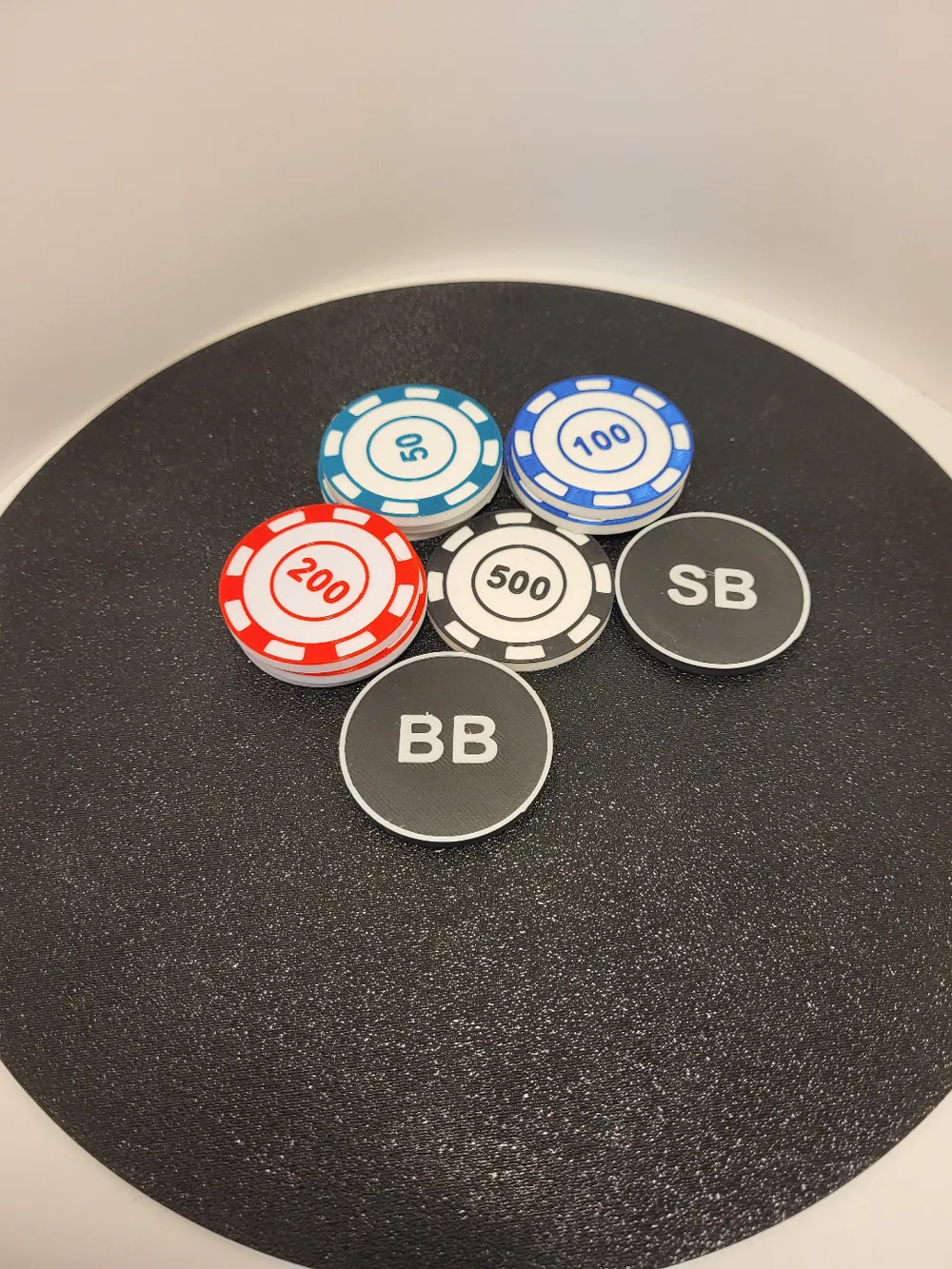 Simple & Minimalistic Poker Chips | Texas Hold'em by Kumpelblase ...