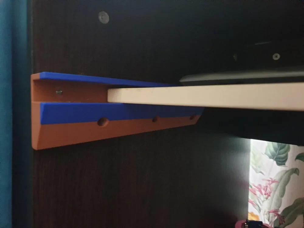 Desk Sliding Bracket Set for Keyboard, Midi keys - Free 3D Print Model ...