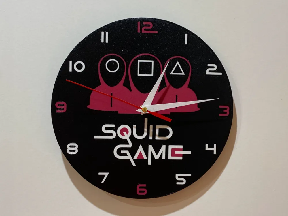 Wall Clock Squid Game by alisedemcenko - MakerWorld