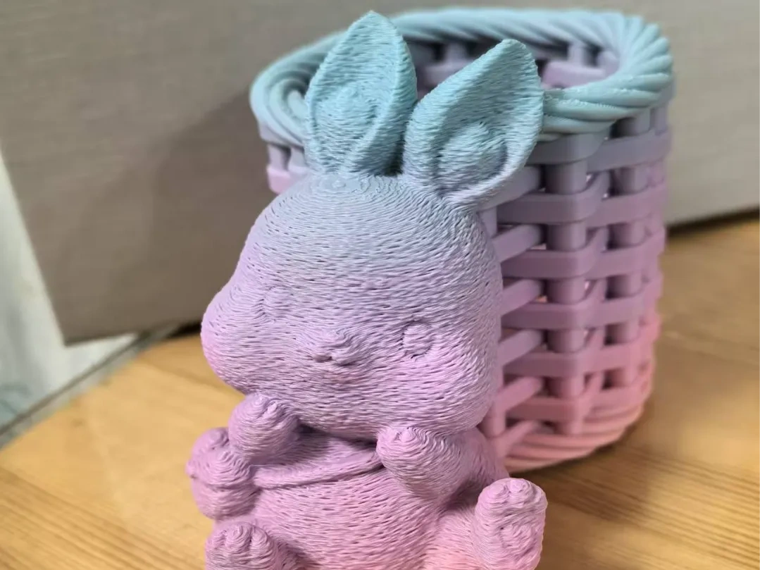 Adorable Rabbit Pen Holder Pencil Case Stationery by 大坤子（全球号） - MakerWorld