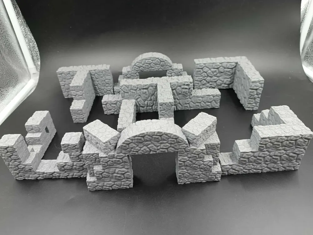 Modular Dungeon Diorama - RPG - TTRPG - DnD by drakeforge3d MakerWorld ...