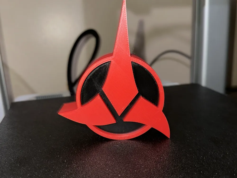Klingonen-Symbol – Kostenloses 3D-Druckmodell – MakerWorld