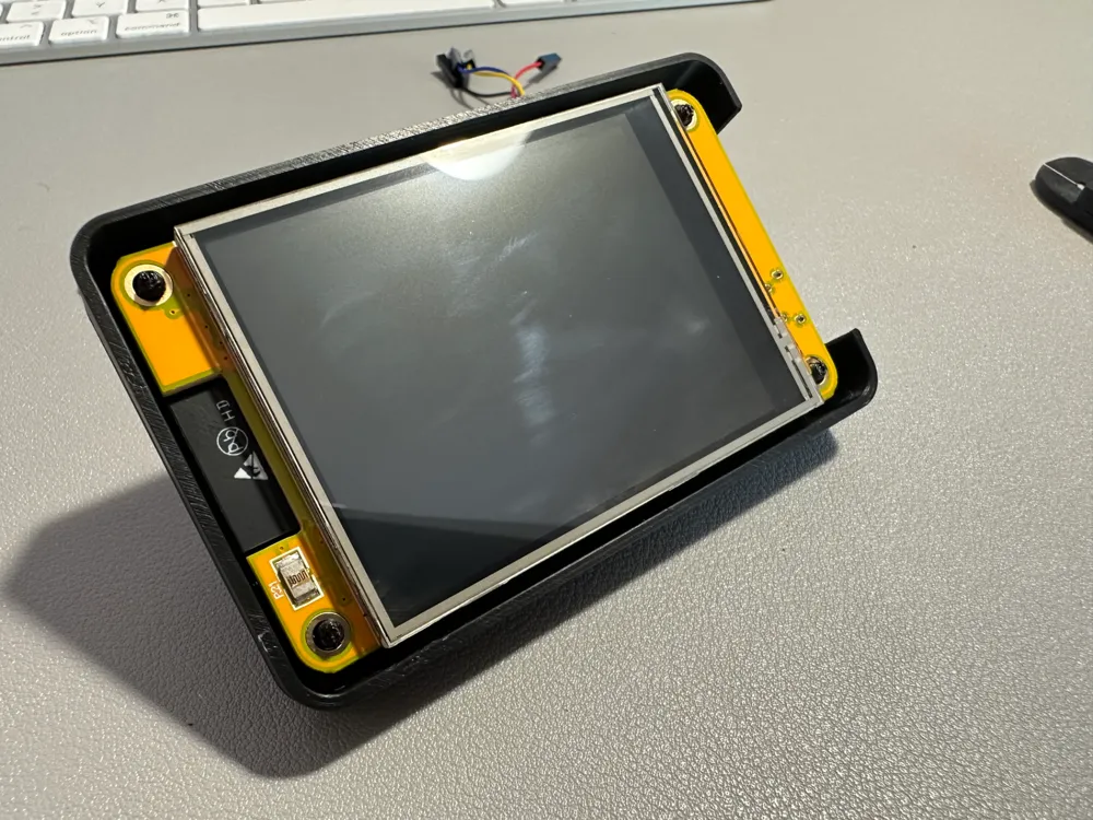 Desk Mount for Touch Display ESP32 2432S028 for HA by akuehlewind ...