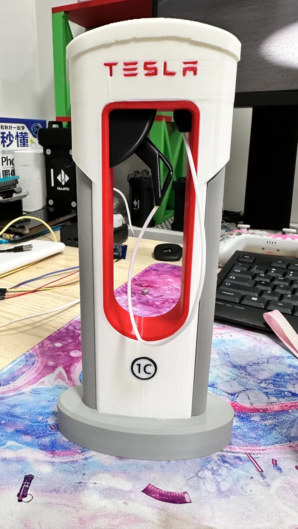 TESLA supercharger (Tesla Supercharger) by CC MakerWorld: Download Free ...