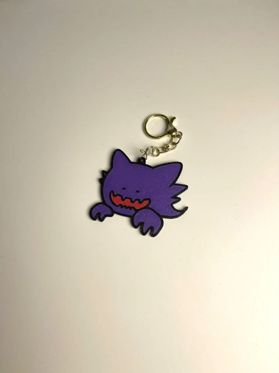 Gengar, Haunter, Gastly Pokemon Keychain Pack - Free 3D Print Model ...