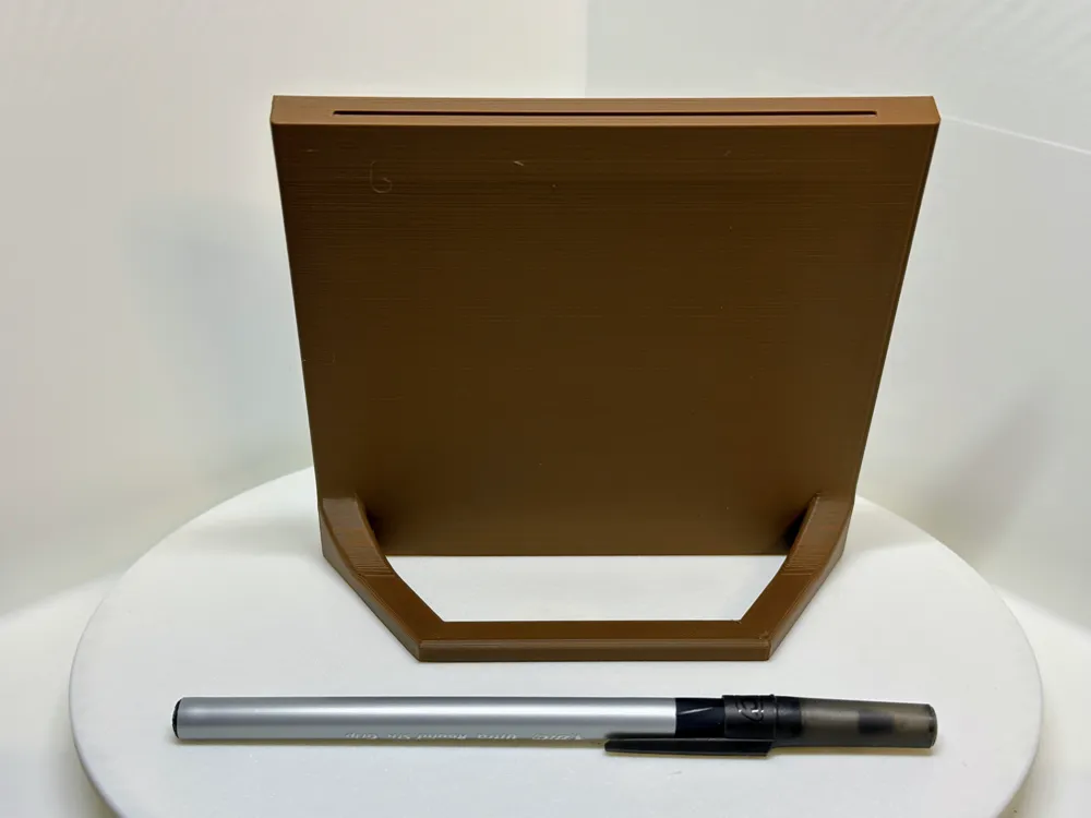 4x4 Picture Frame & Stand ~ Simple Chamfer Edge - Free 3D Print Model ...