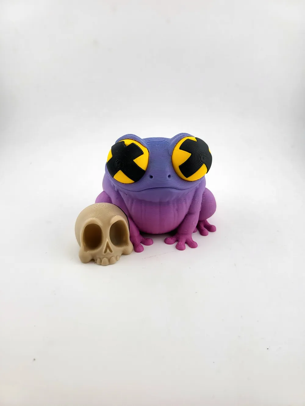 Kawaii Demon Frog Skull 3D Printable sweet cute by Mad power MakerWorld: Download Free 3D Models