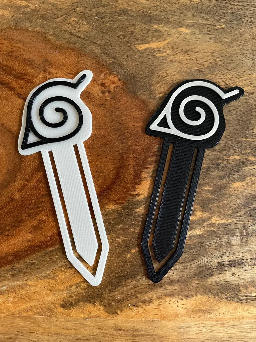 Konoha/Naruto Bookmark by desnix - MakerWorld