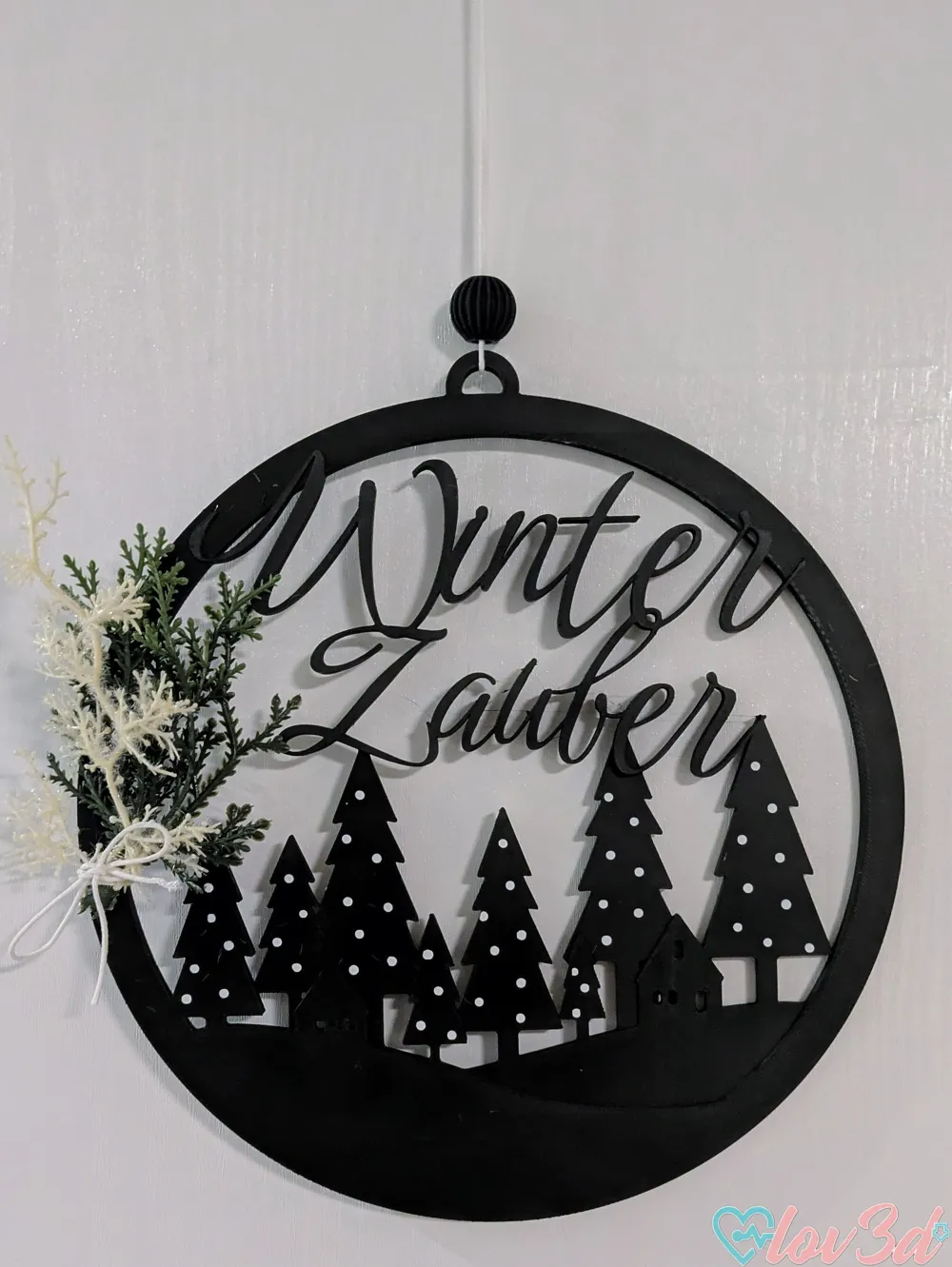 "Winter Zauber" (Winter Magic) Village Ring von lov3d MakerWorld ...