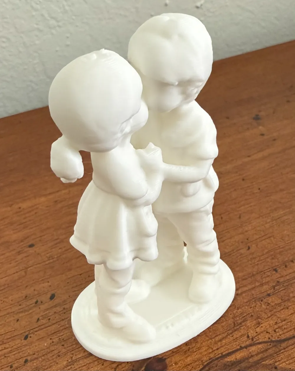 A Precious Moment Cake Topper Statue Figurine by Scott - MakerWorld