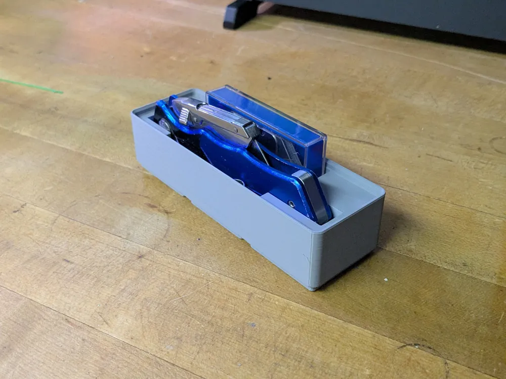 Kobalt Utility Knife Gridfinity Tray - 1x3 - Free 3D Print Model ...