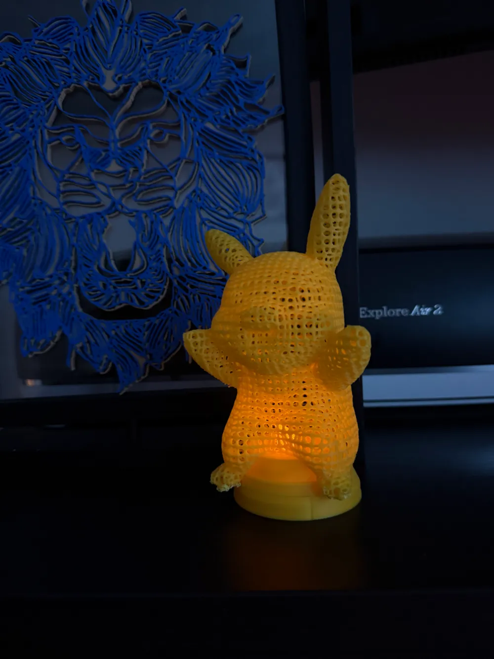 Pikachu Lantern Christmas Halloween Lamp by Michill Designs - MakerWorld