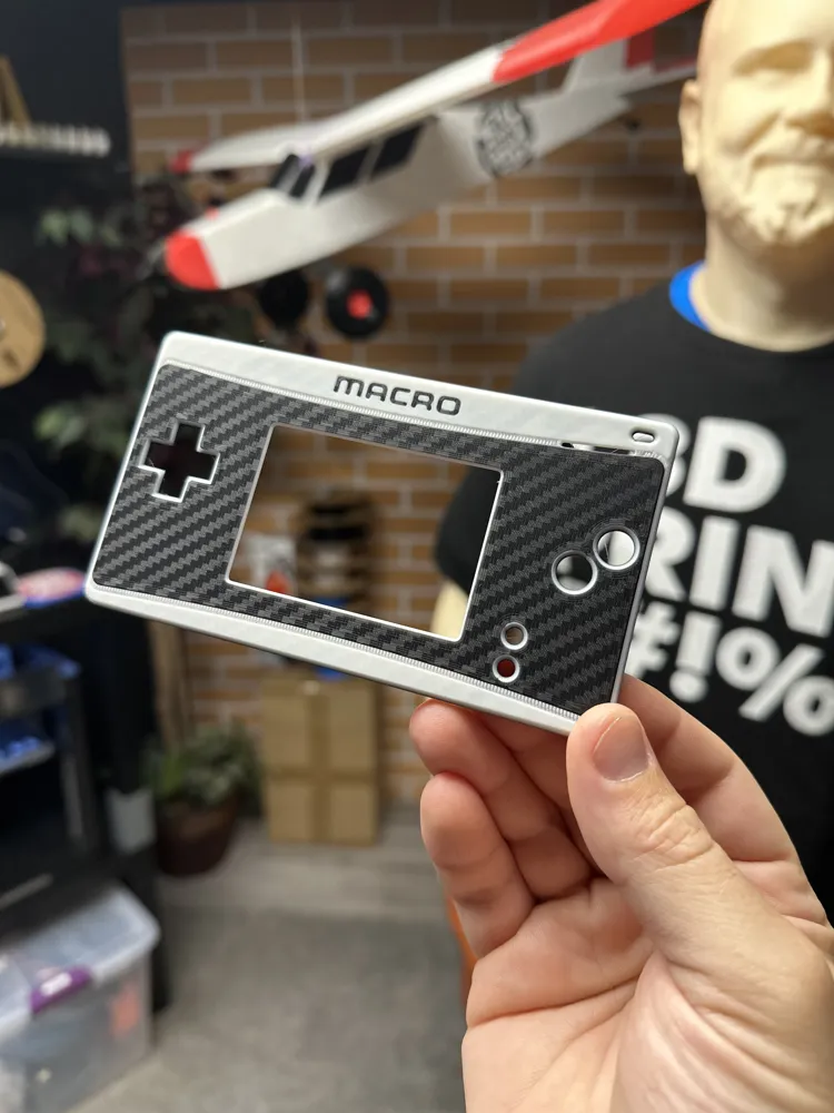 MacroSOS - 3D Printable GameBoy DS Lite Macro case - Free 3D Print ...