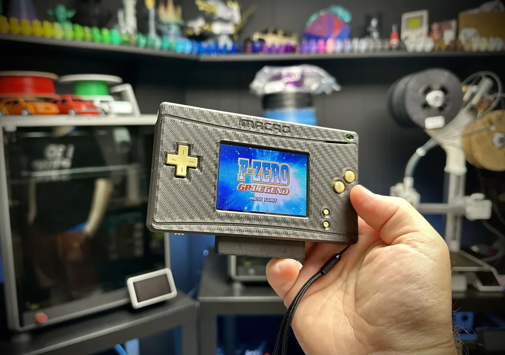 MacroSOS - 3D Printable GameBoy DS Lite Macro case - Free 3D Print ...