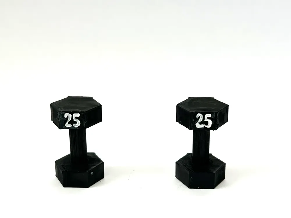 Mini Dumbbell Set by Captain Smek - MakerWorld