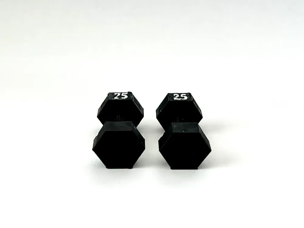 Mini Dumbbell Set by Captain Smek - MakerWorld