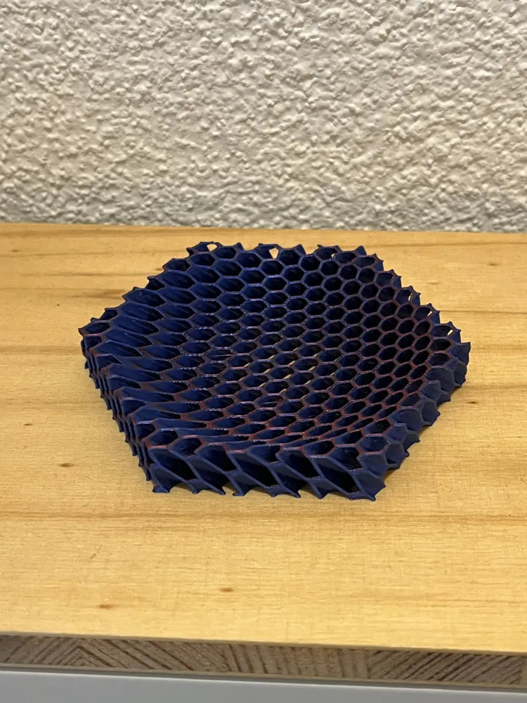 Mesh Bowl - Honeycomb Pattern by Nxco_02 MakerWorld: Download Free 3D ...