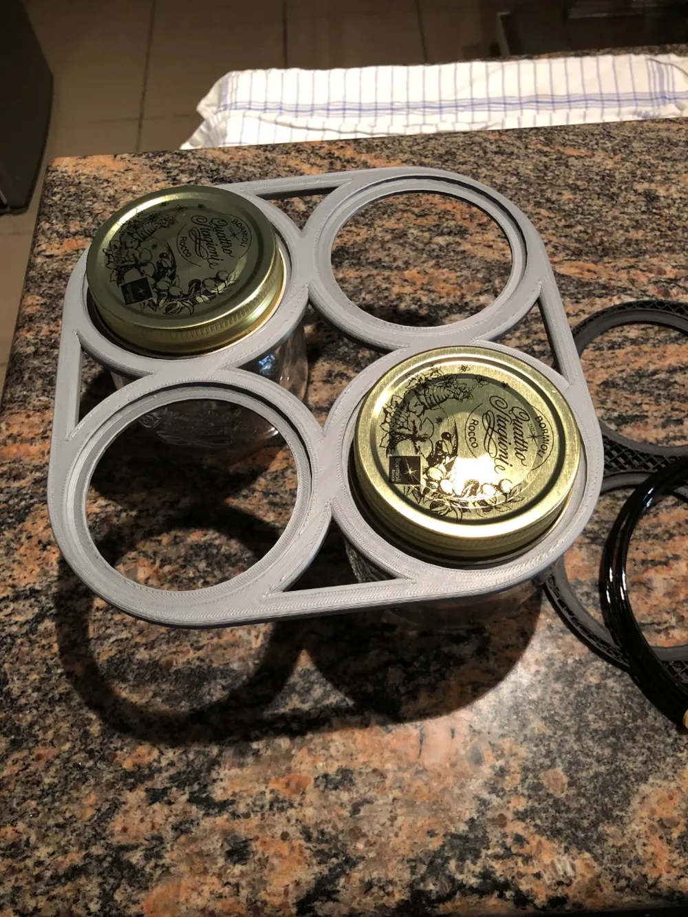 Mason Jar Holder by Synergyx26 - MakerWorld