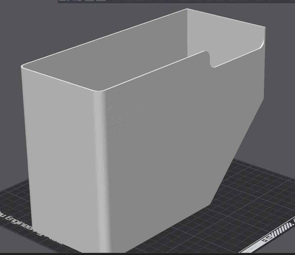 Poop bin box Bambulab P1P/P1S/X1C by Tomasino - MakerWorld