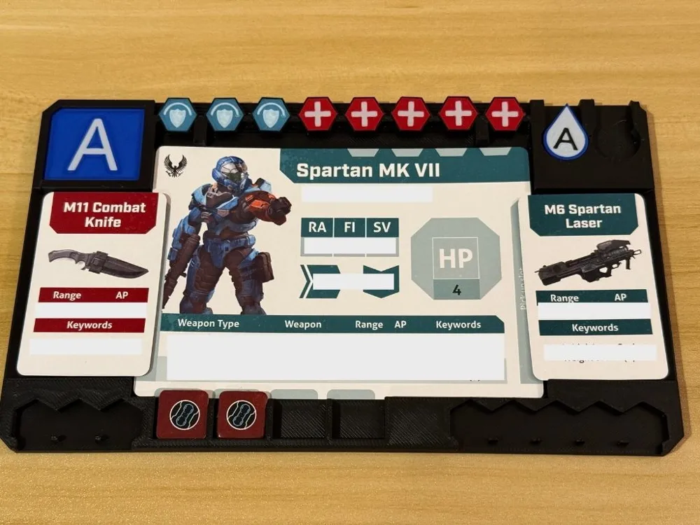 Halo Flashpoint Dashboard Tokens by p1aying_mantis MakerWorld: Download ...