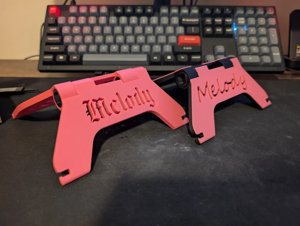Azeron keypad adjustable stand - Free 3D Print Model - MakerWorld