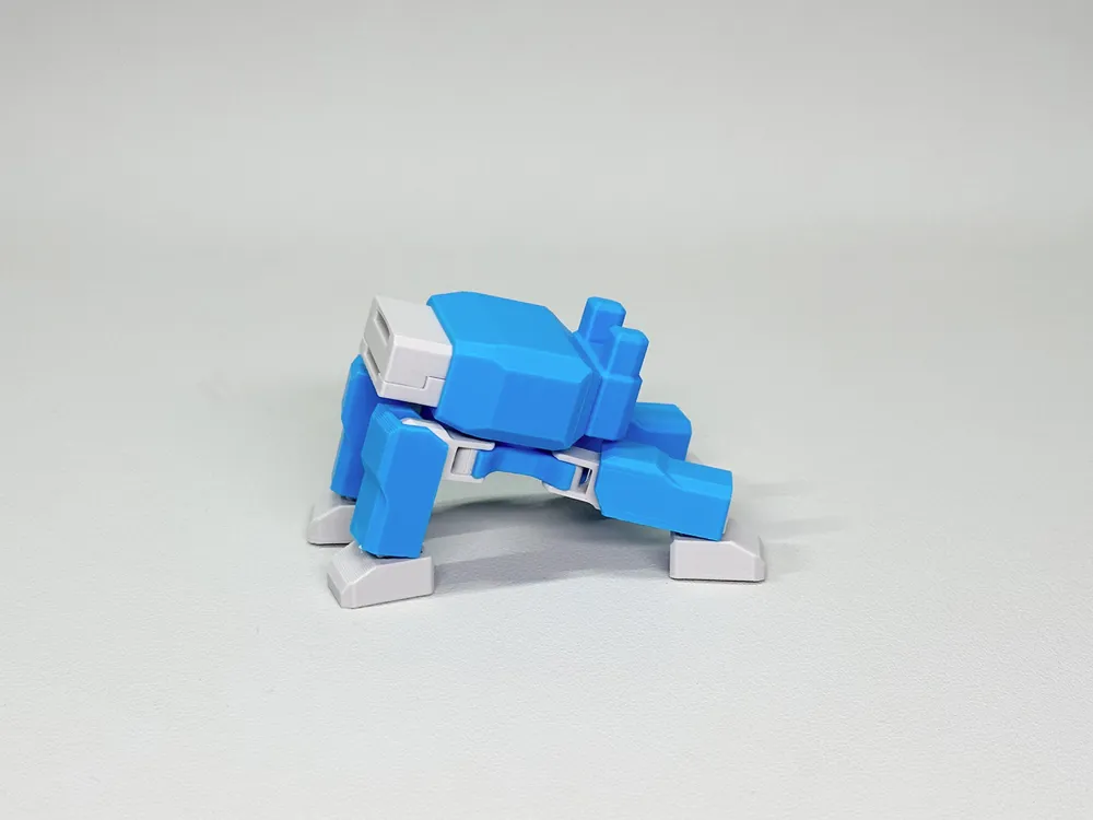 Micro Bean Robot - Free 3D Print Model - MakerWorld
