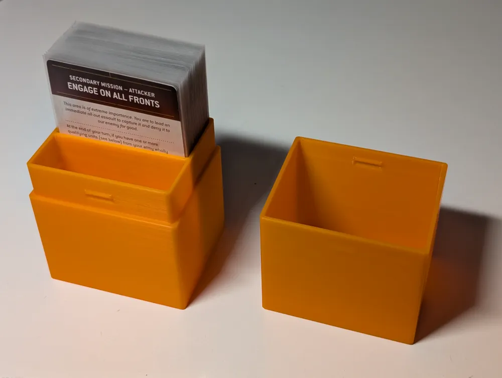 40K Leviathan/Pariah Nexus mission deck box by KisuArttu - MakerWorld