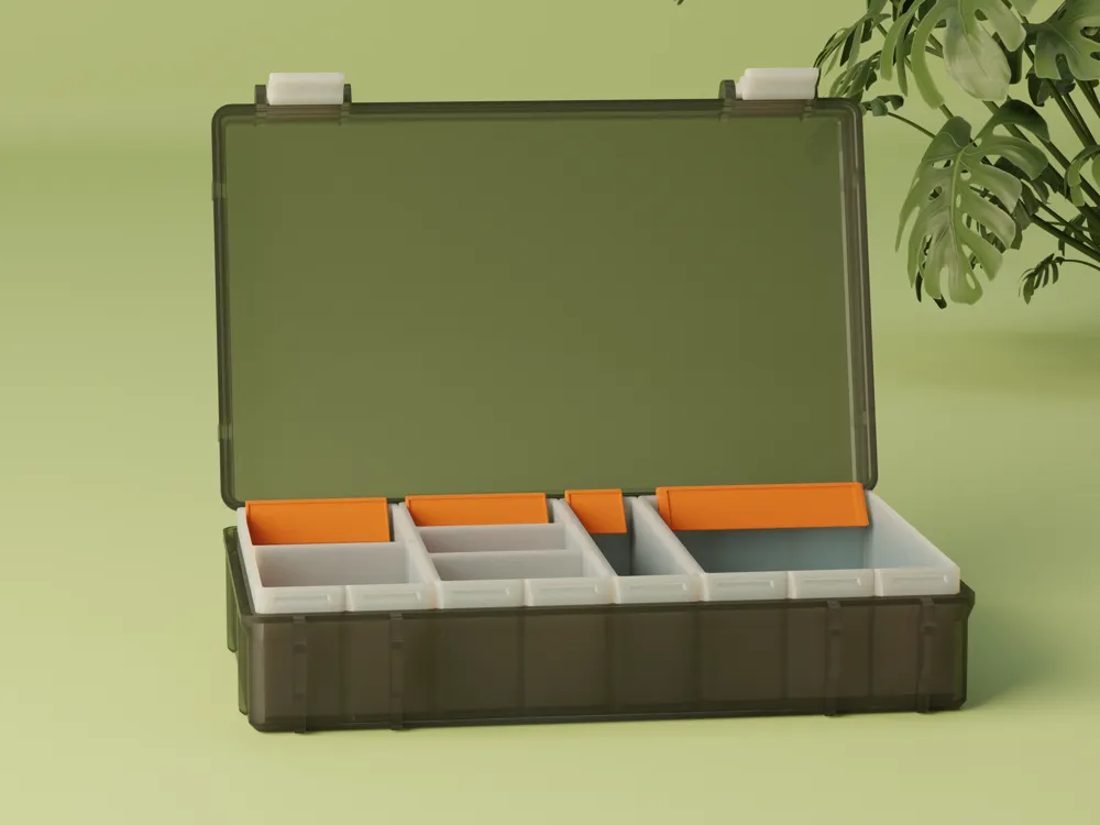 Modular Rugged Box Organizer - Free 3D Print Model - MakerWorld