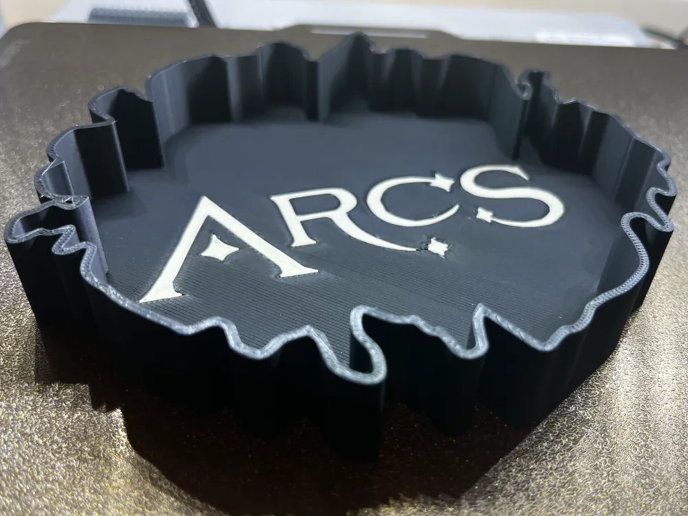 Arcs dice tray by Twistedbydesign82 - MakerWorld
