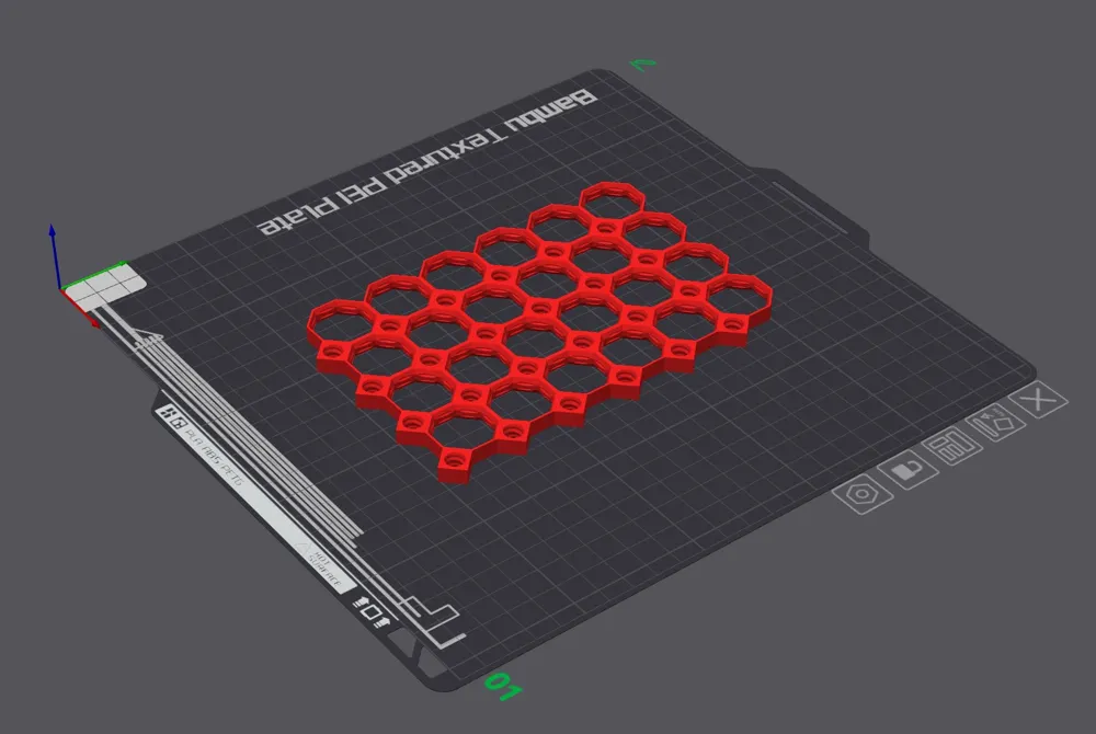 Multiboard 6x4 Core Tile Remixed by ElektroQuark - MakerWorld