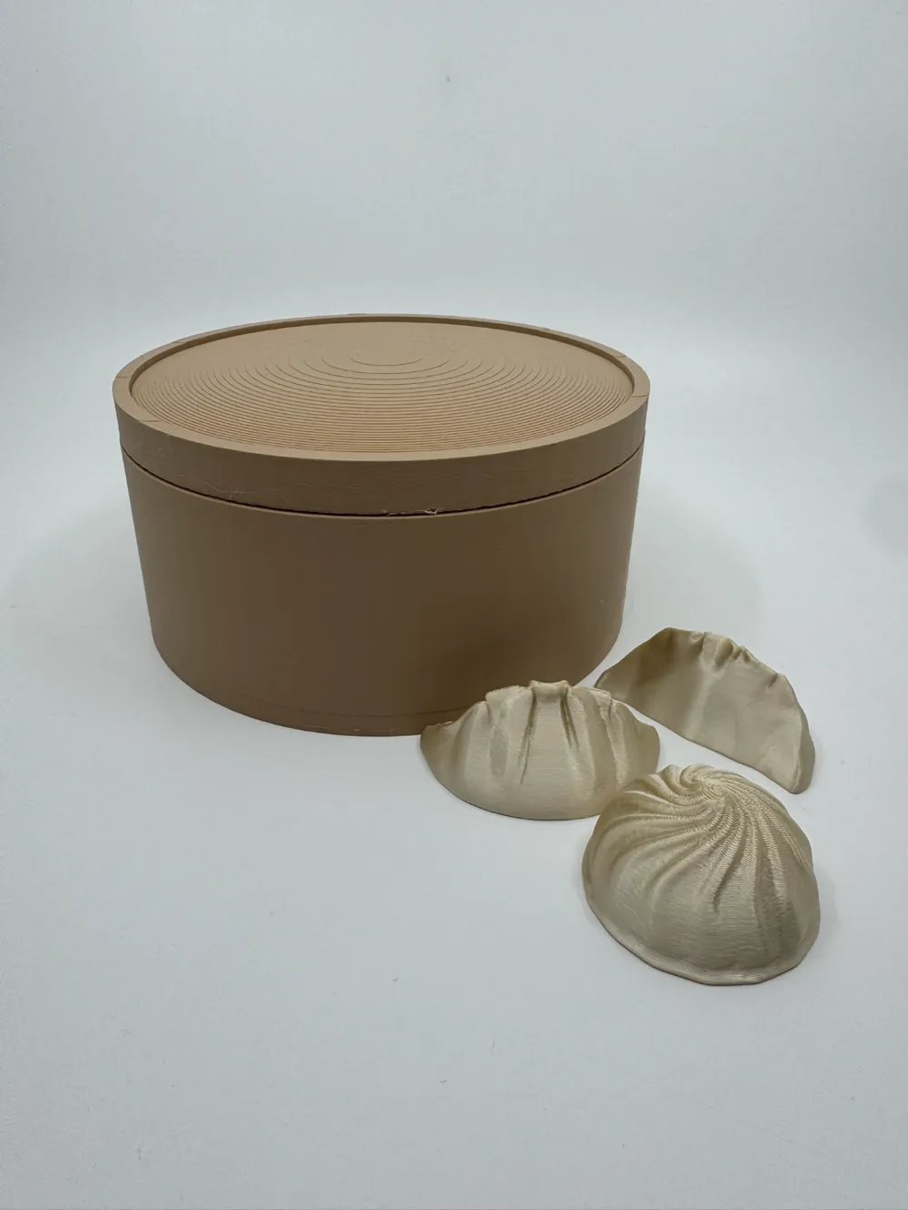 Dumplings and Steamer Basket - Free 3D Print Model - MakerWorld