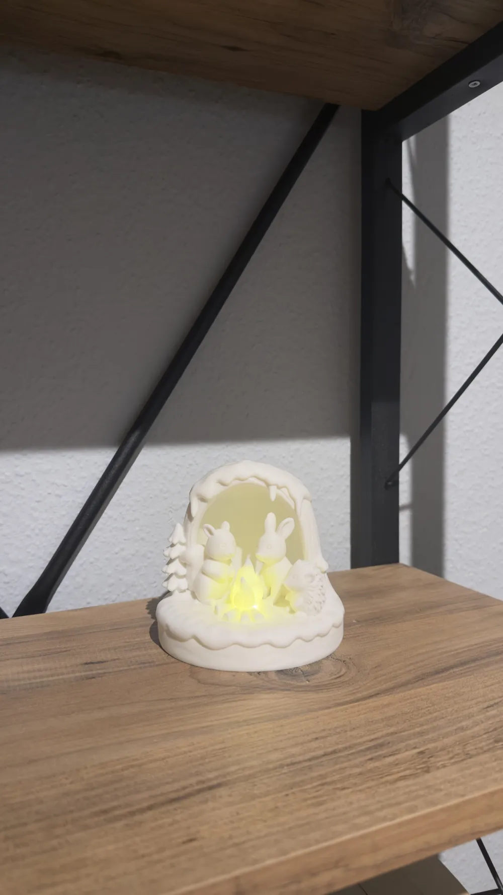 Magical Winter Forest - Forest Magic Diorama with LED - Free 3D Print ...