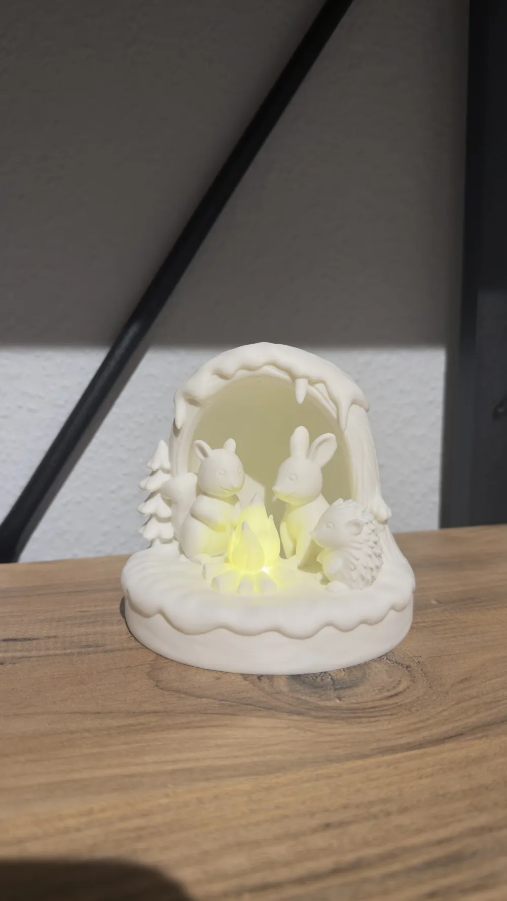 Magical Winter Forest - Forest Magic Diorama with LED - Free 3D Print ...
