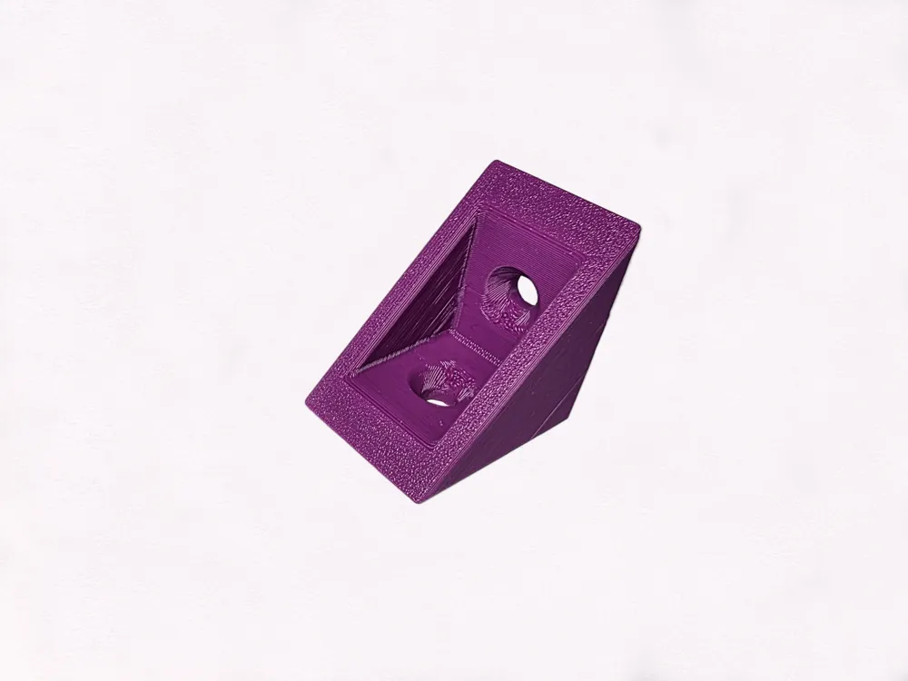 Strong Parametric Angle Bracket | CUSTOMIZABLE - Free 3D Print Model ...