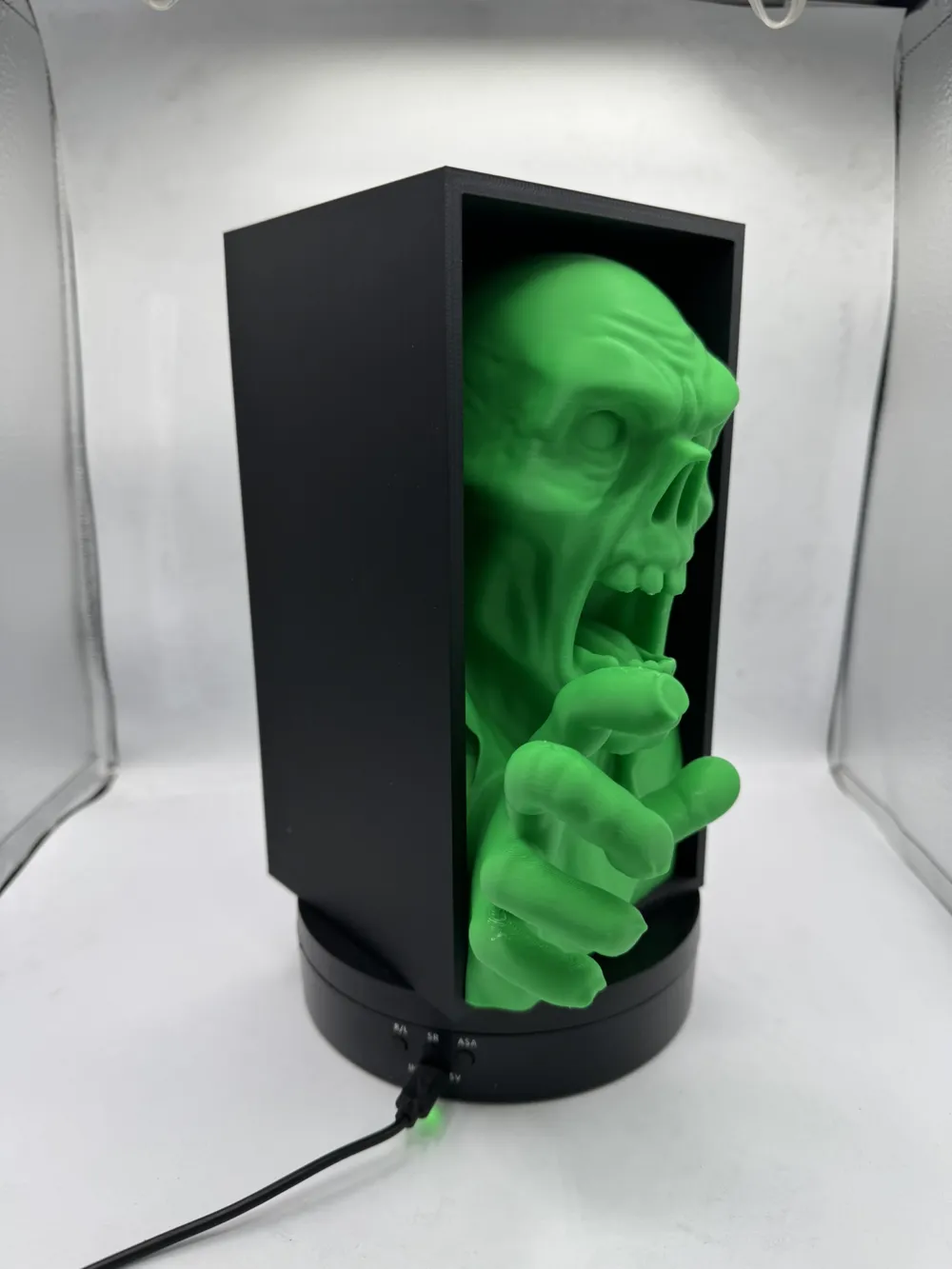 Creepy Spooky Zombie Book Nook by WispHollow MakerWorld: Download Free ...