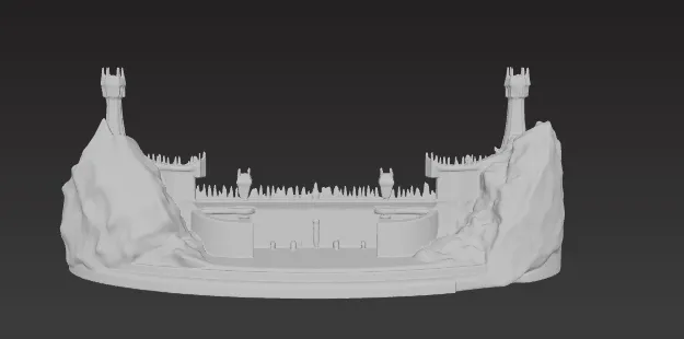 The Gate of Mordor - LOTR by SwotariCZMakerWorld: Download Free 3D Models