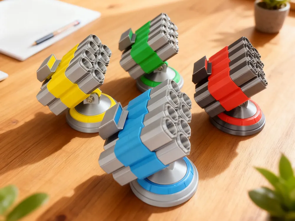 Red Alert 2 Allied Anti-Aircraft Patriot Missile Pen Holder - Free 3D ...